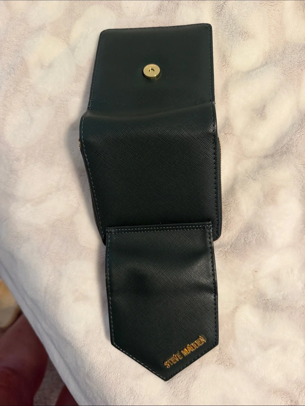 Steve Madden | Bags | Steve Madden Forest Green Wallet | Poshmark